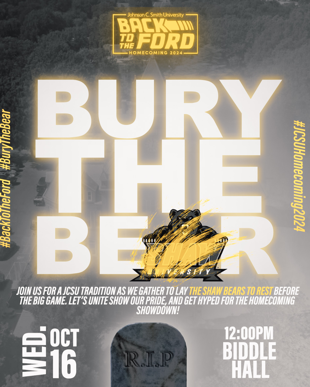 JCSU HC24 Bury the bear.JPEG | Johnson C. Smith University