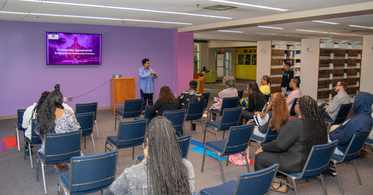 Lima Discusses Building Braver Community Spaces at Workshop for JCSU ...