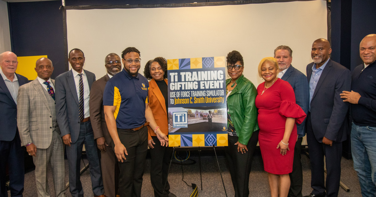 JCSU Becomes Second HBCU to Receive Use of Force Simulation Program ...