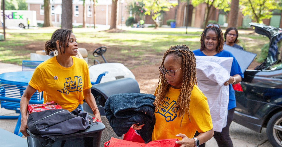 A Herd of New Golden Bulls Move into Campus Ahead of First Day of ...