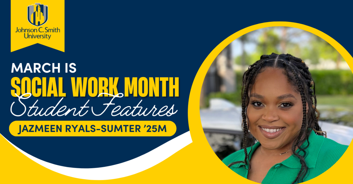 Social Work Month Student Spotlight: Jazmeen Ryals-Sumter | Johnson C ...