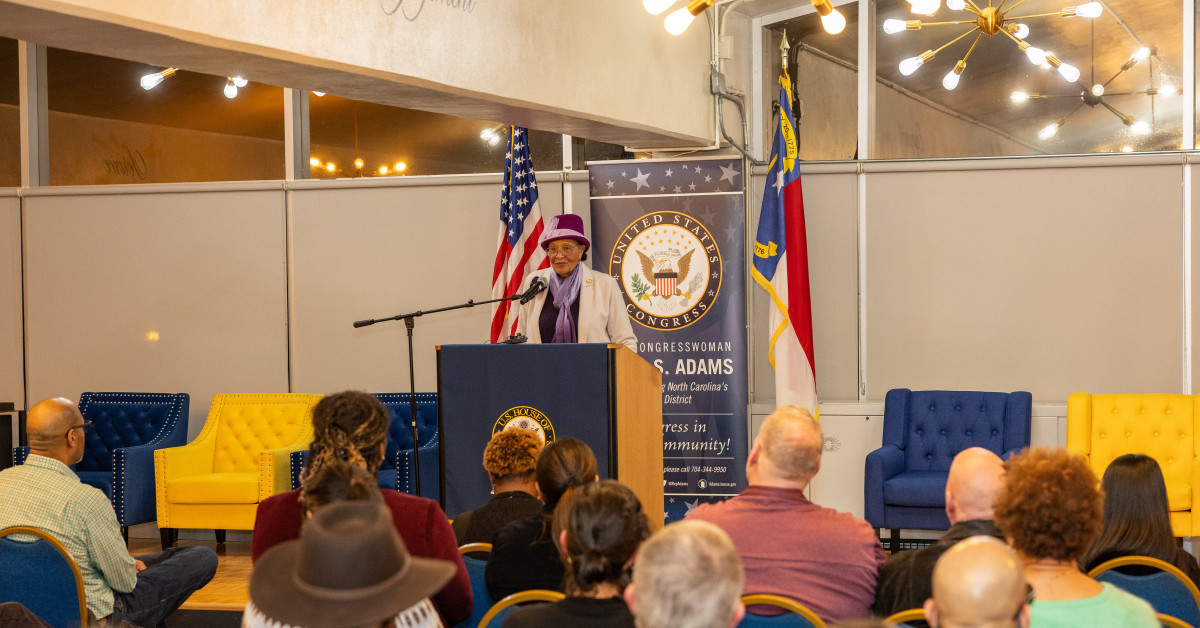 Congresswoman Alma Adams Addresses HBCUs, Hunger and Healthcare in her ...